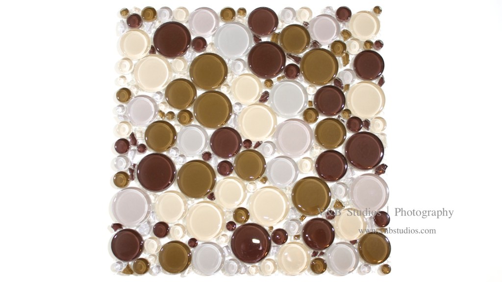 Bubble Glass Mosaic, 3 Colors – tiledaily
