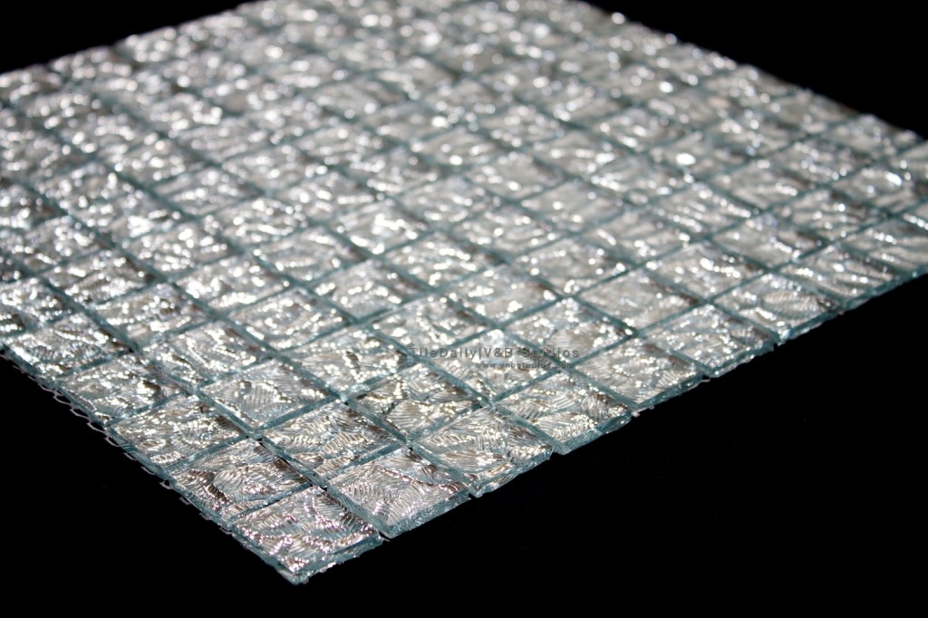 Cracked Ice Glass Mosaic – tiledaily