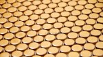 Vintage Yellow Penny Round Porcelain Mosaic – tiledaily