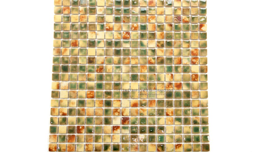 Coral Series Small Square Mosaic, 4 Colors – tiledaily