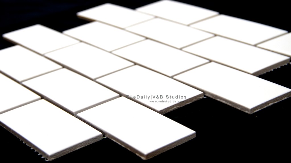 White Porcelain Subway Mosaic – tiledaily