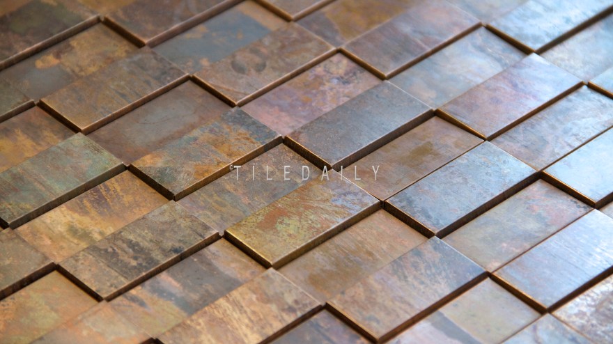Rust Series Metal Mosaic – tiledaily