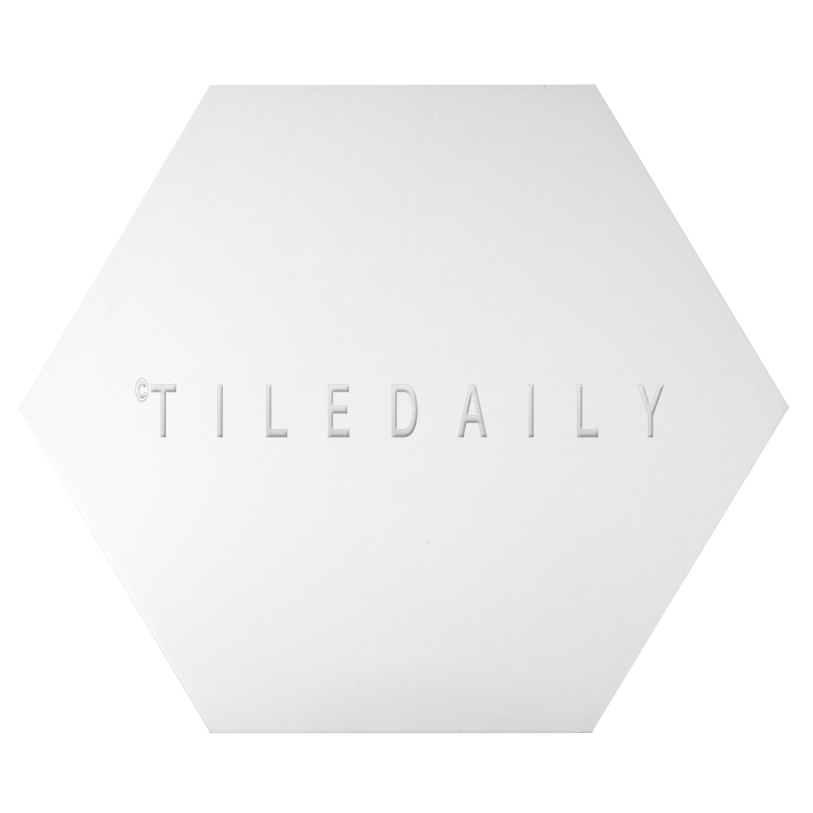 Large Hexagon Porcelain Tile, 4 Colors – tiledaily