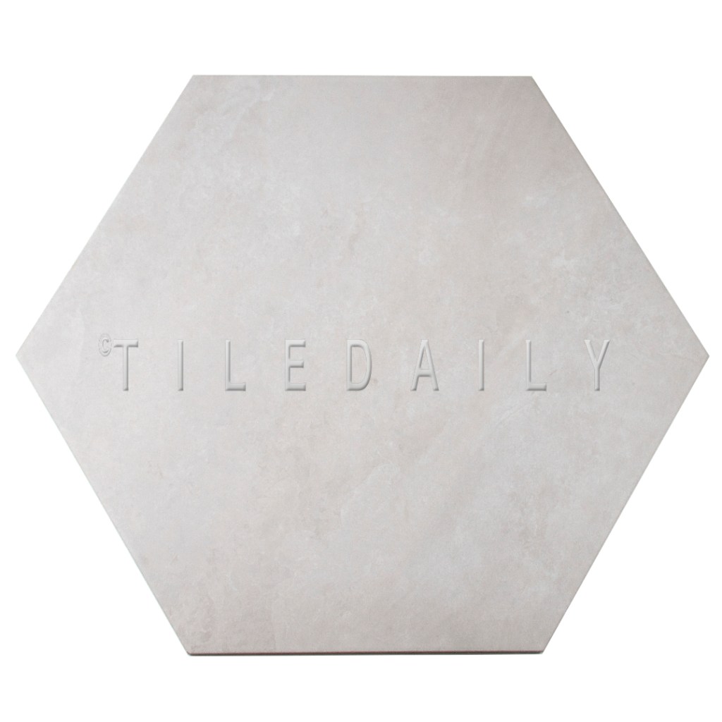 Large Hexagon Porcelain Tile, 4 Colors – tiledaily