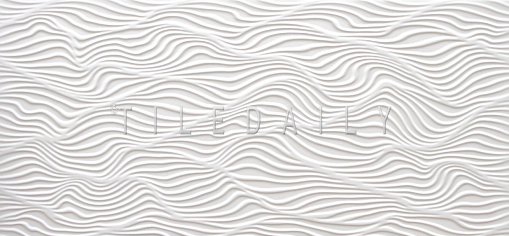 Ripple Wave Porcelain Tile – tiledaily