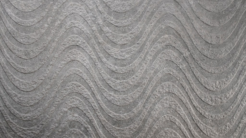 Greystone Porcelain Tile, Wave – tiledaily