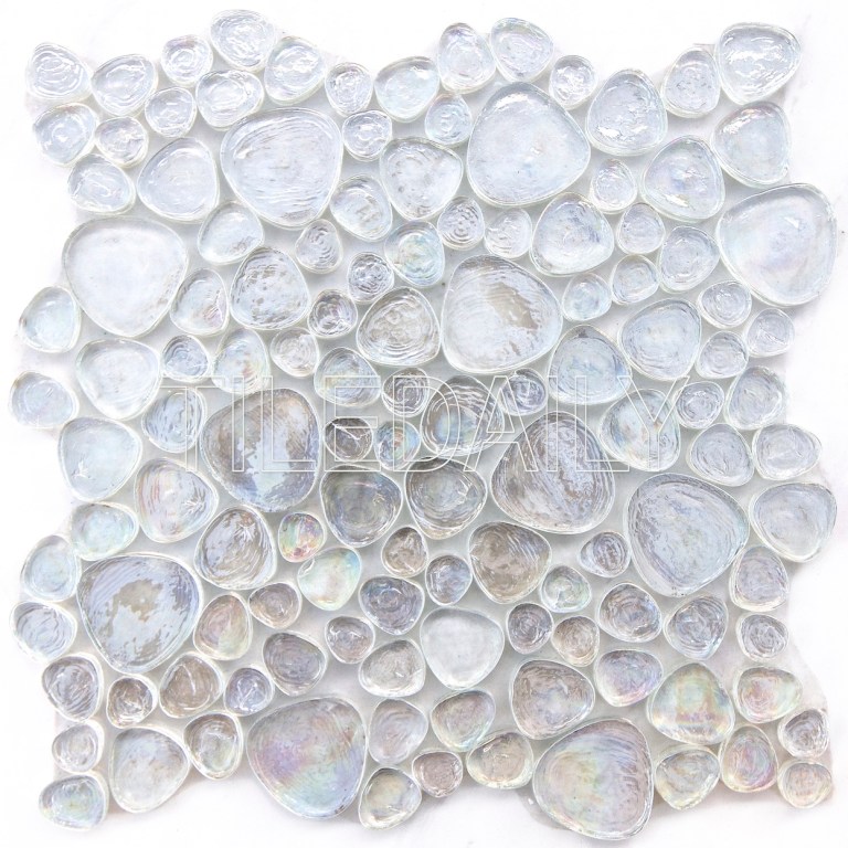 Iridescent Pebble Glass Tile – tiledaily